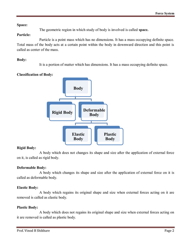Force System-Engineering Mechanics | PDF
