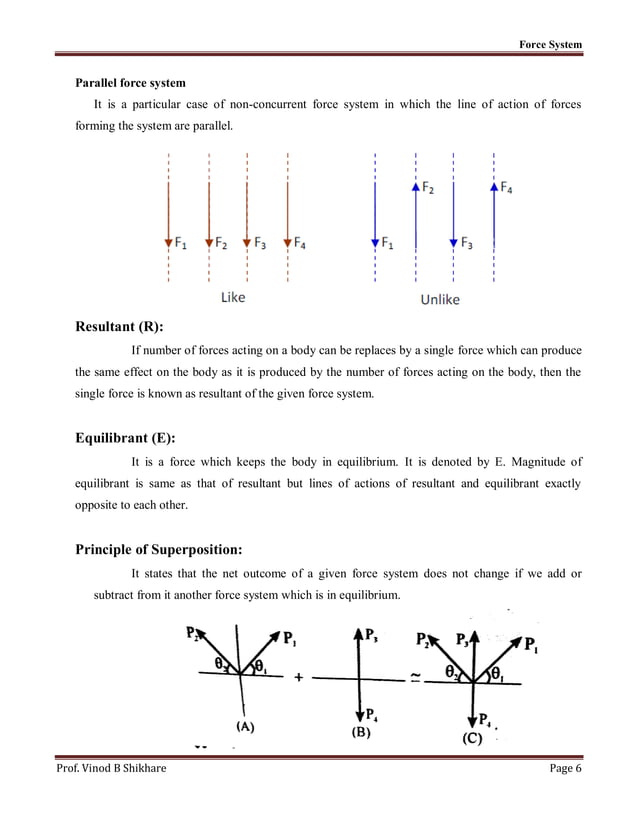 Force System-Engineering Mechanics | PDF