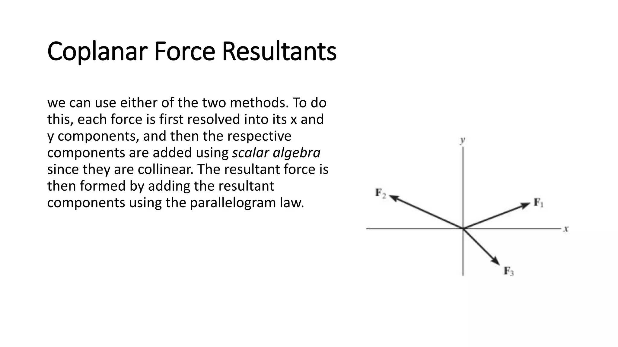 Force vectors | PPTX