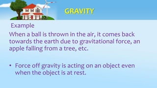 FORCE WORK AND ENERGY CLASS 4 CBSE | PPTX