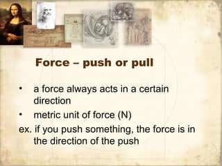 Force work power | PPT | Physics | Science