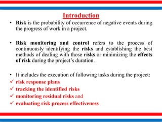 For Ch -6 == Risk Monitoring & Controlling.pptx