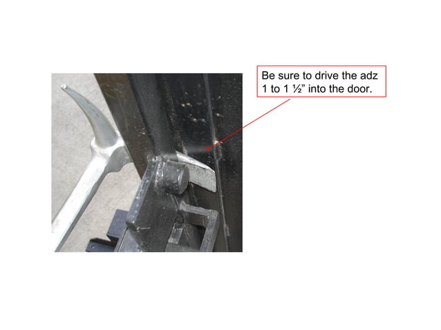 Forcible Entry Using Irons | PPS