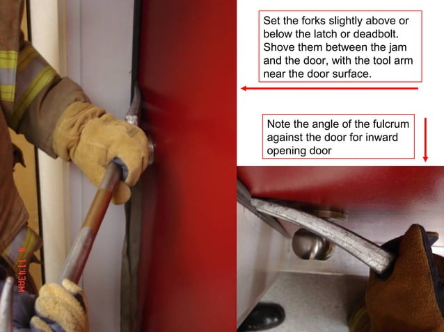 Forcible Entry Using Irons | PPS