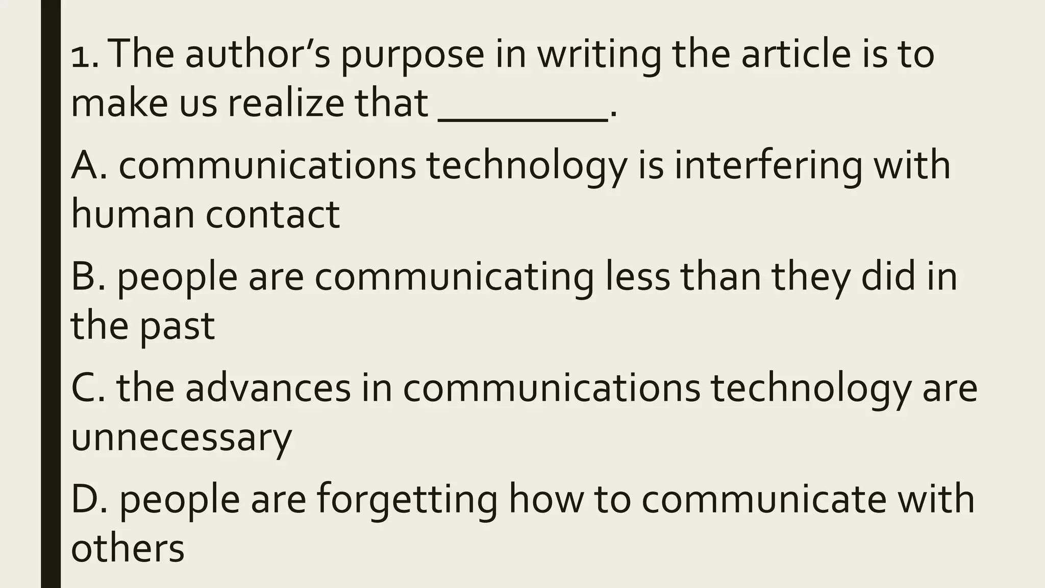 For conversation, press 1 | PPTX