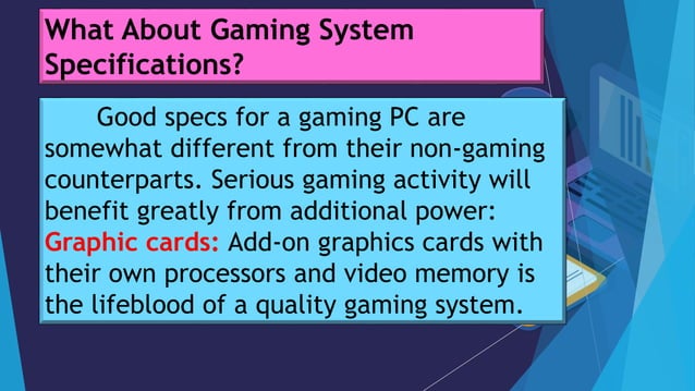 Identify Device &Specification-Computer Specifications | PPTX