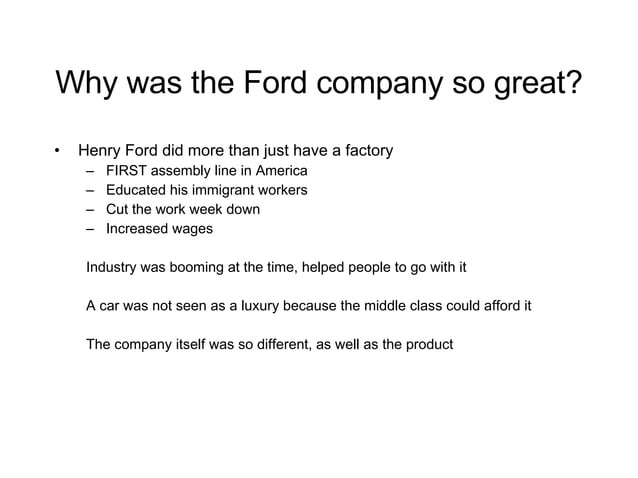 Ford | PPT