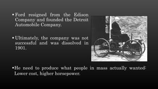 Revolution of Industry by Henry Ford | PPTX