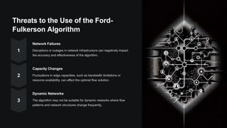 the potential of the development of the Ford–Fulkerson algorithm to solve the problem | PPT