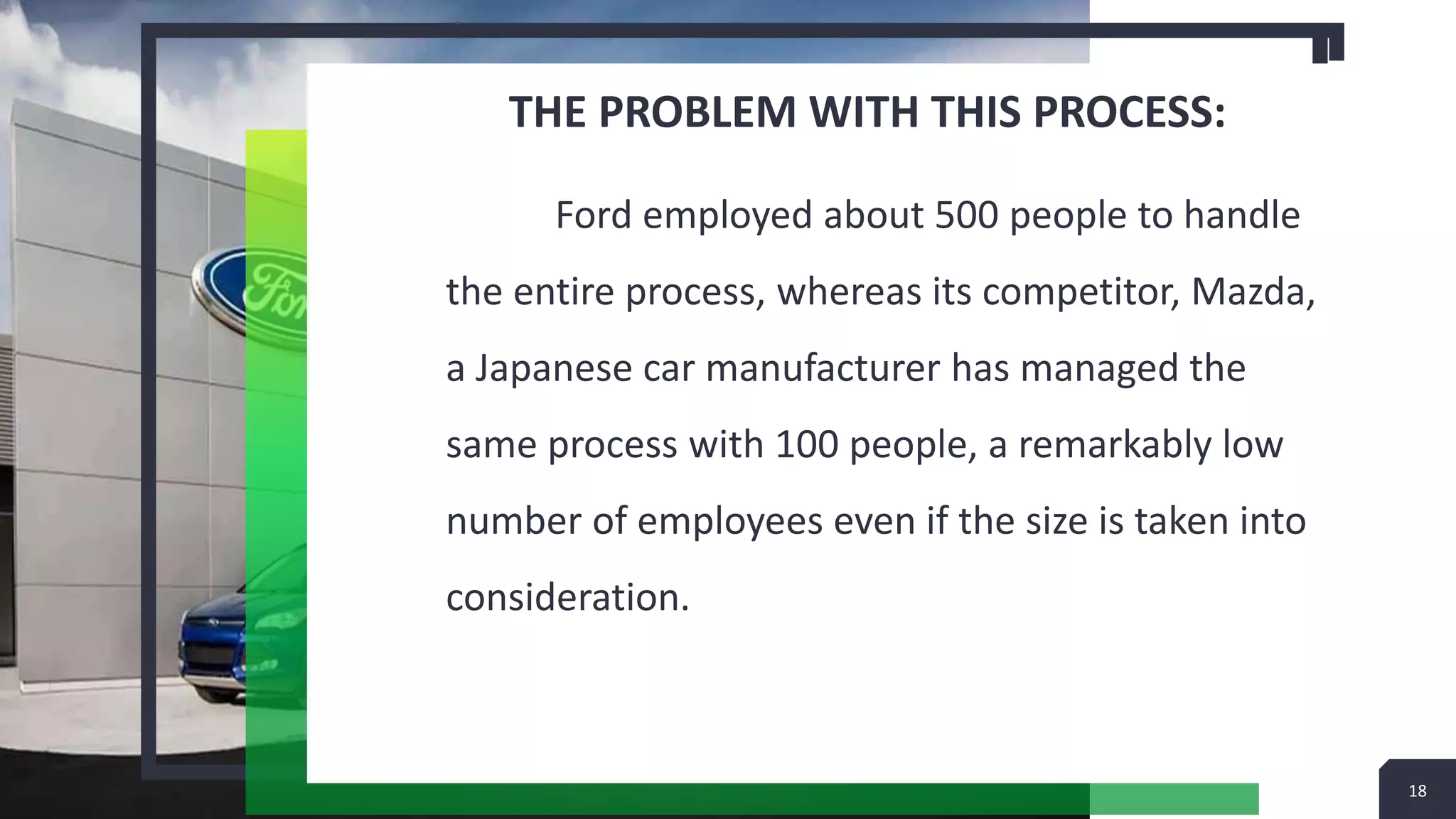 Ford Motors Company - Business Process Reengineering | PPTX