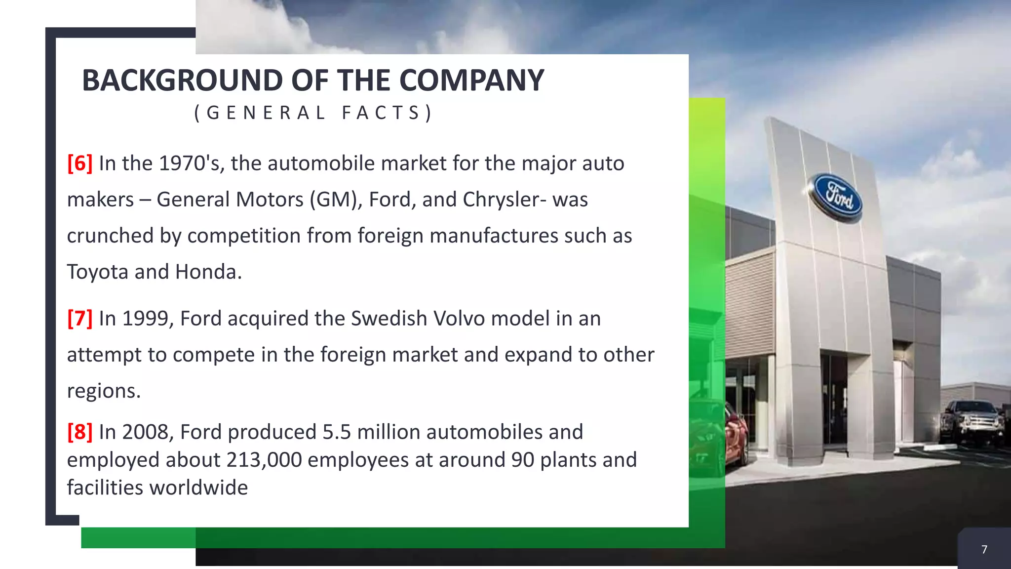 Ford Motors Company - Business Process Reengineering | PPTX