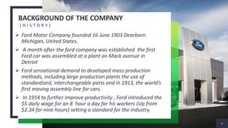 Ford Motors Company - Business Process Reengineering | PPTX