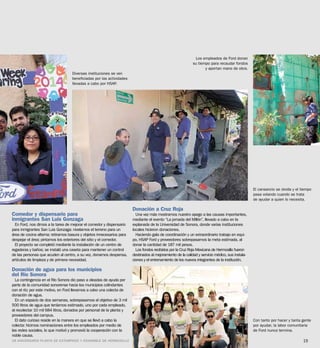 FORD - Planta de estampado y ensamble de Hermosillo. 28° Aniversario | PDF
