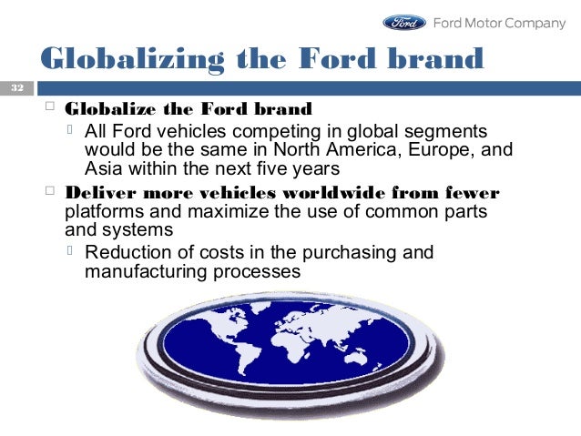 Strategic Management & Competitiveness of Ford Motor Company