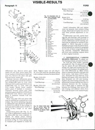 Ford 1210 tractor service repair manual | PDF