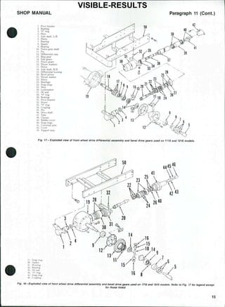 Ford 1210 tractor service repair manual | PDF