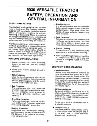 Ford 9030 bidirectional tractor service repair manual | PDF