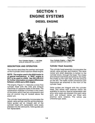 Ford 9030 bidirectional tractor service repair manual | PDF ...