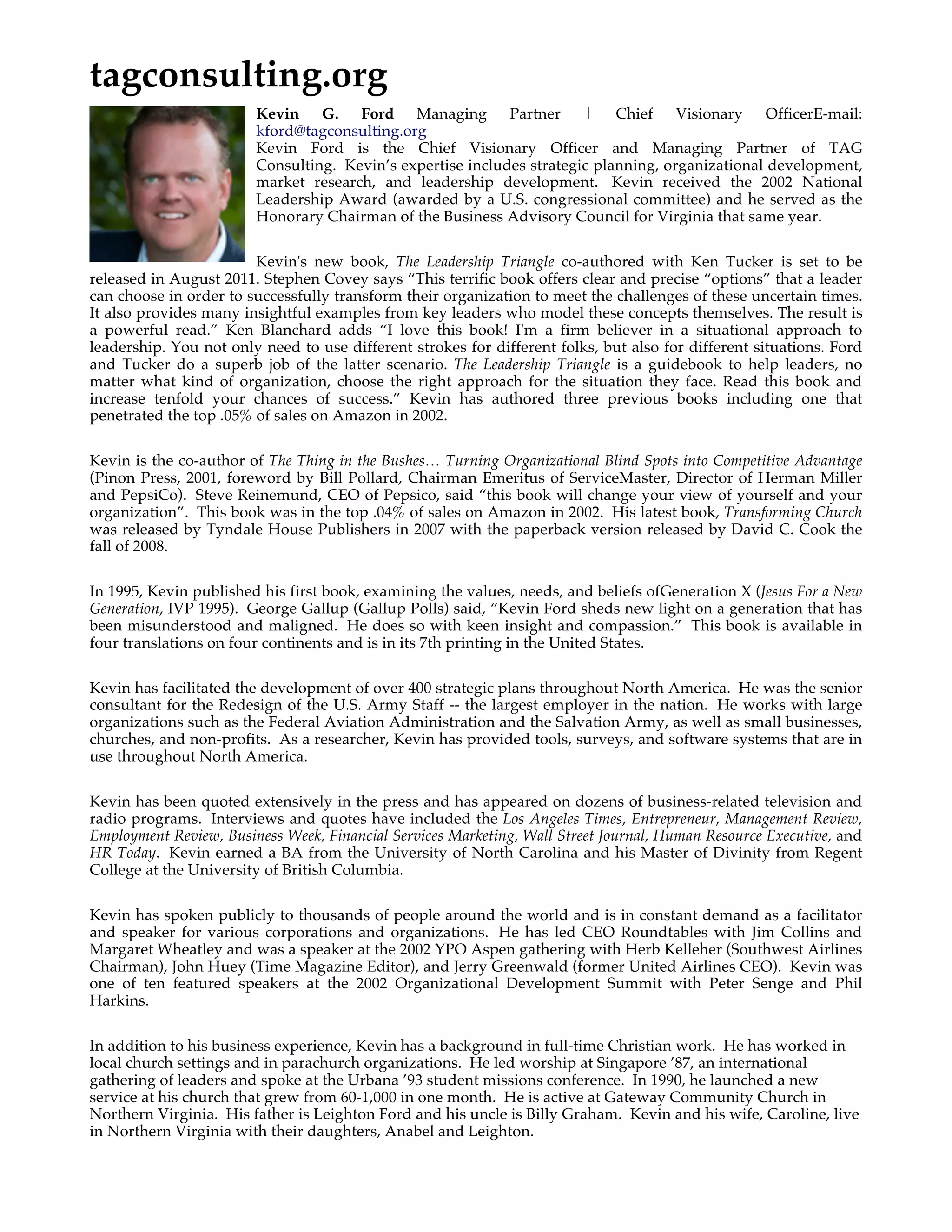 Ford bio | PDF