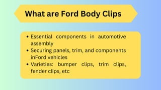 Ford Body Clips.pdf