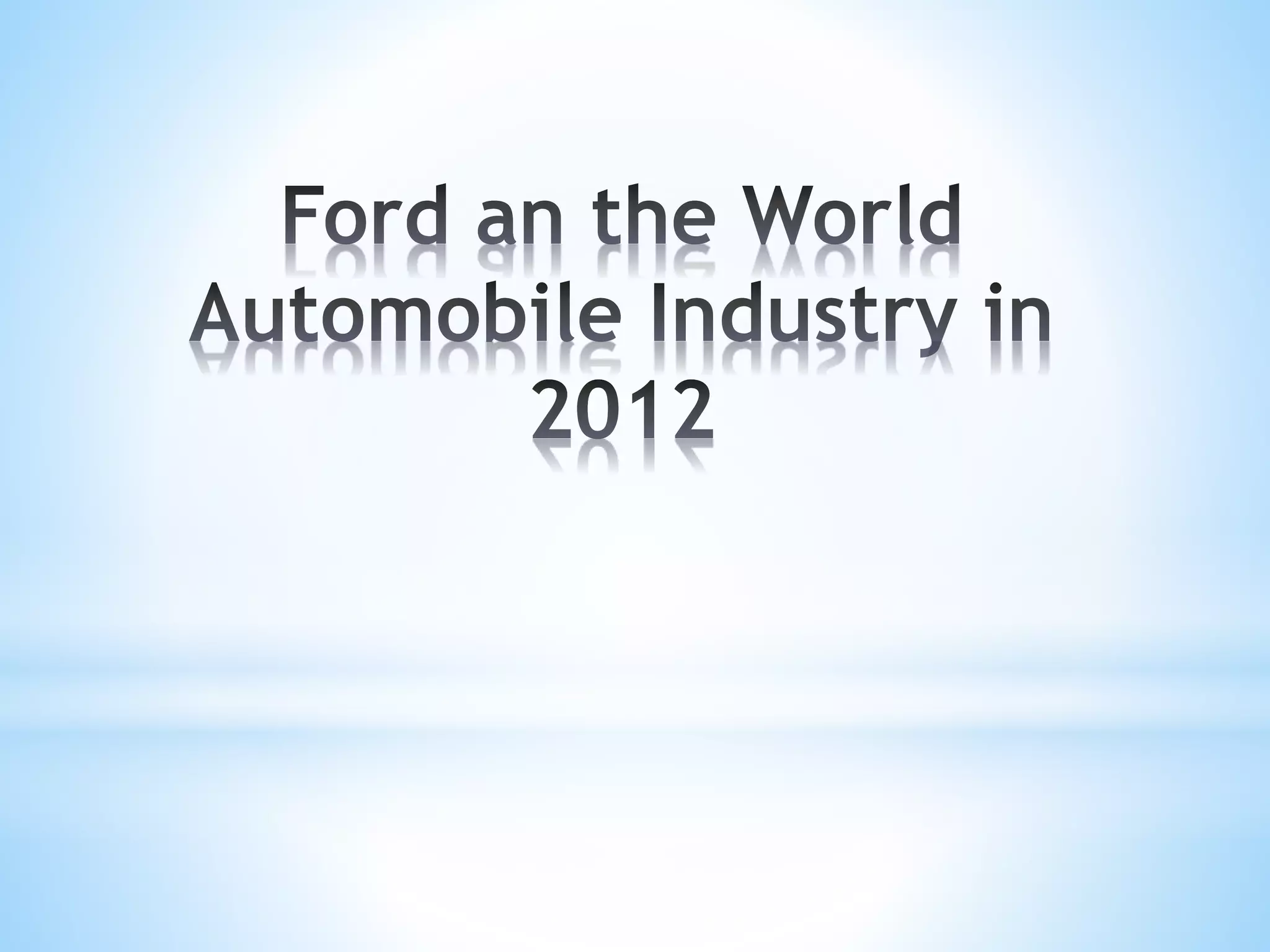 Ford case | PPT