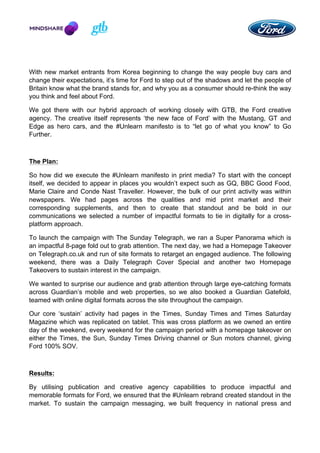 Ford case study | PDF