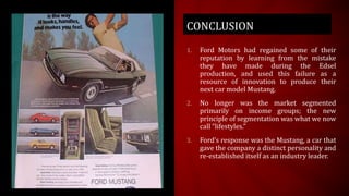 Ford edsel | PPTX