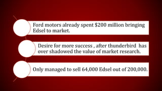 Ford edsel | PPTX