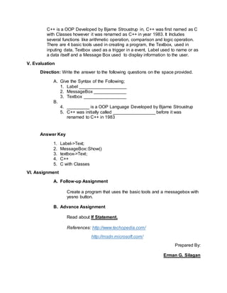 Semi Detailed Lesson Plan in Programming Languages | DOCX