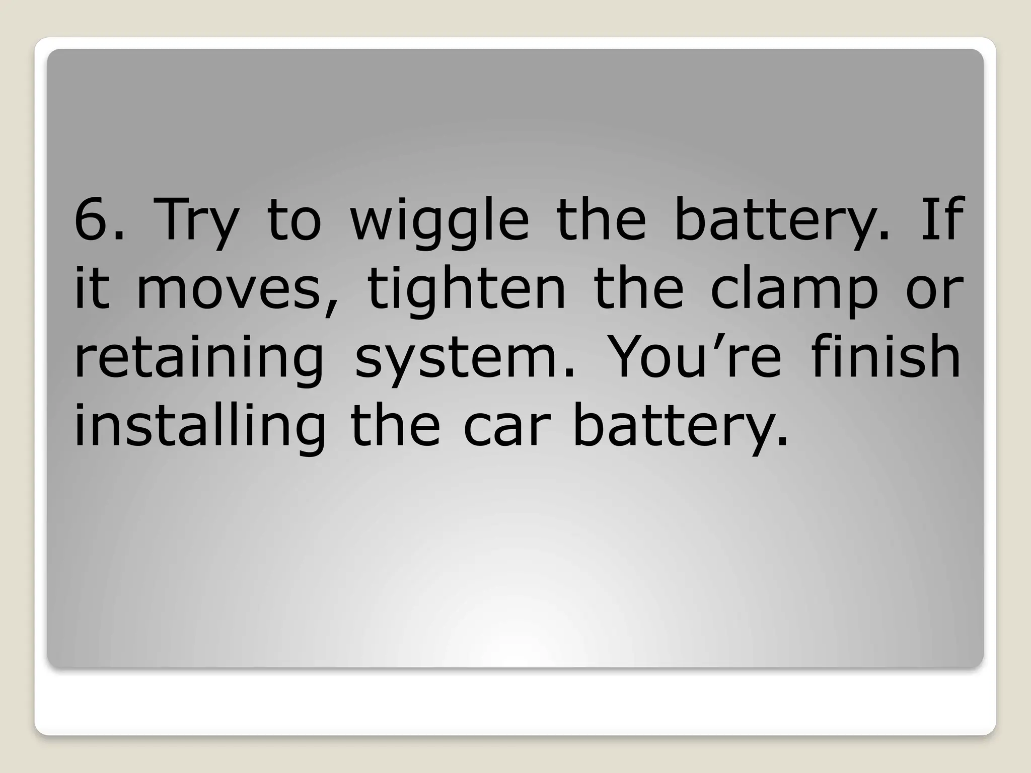Changing/Replacing an Automotive Battery.pptx