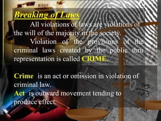 CRIMINOLOGY: An Introduction and Overview | PPTX