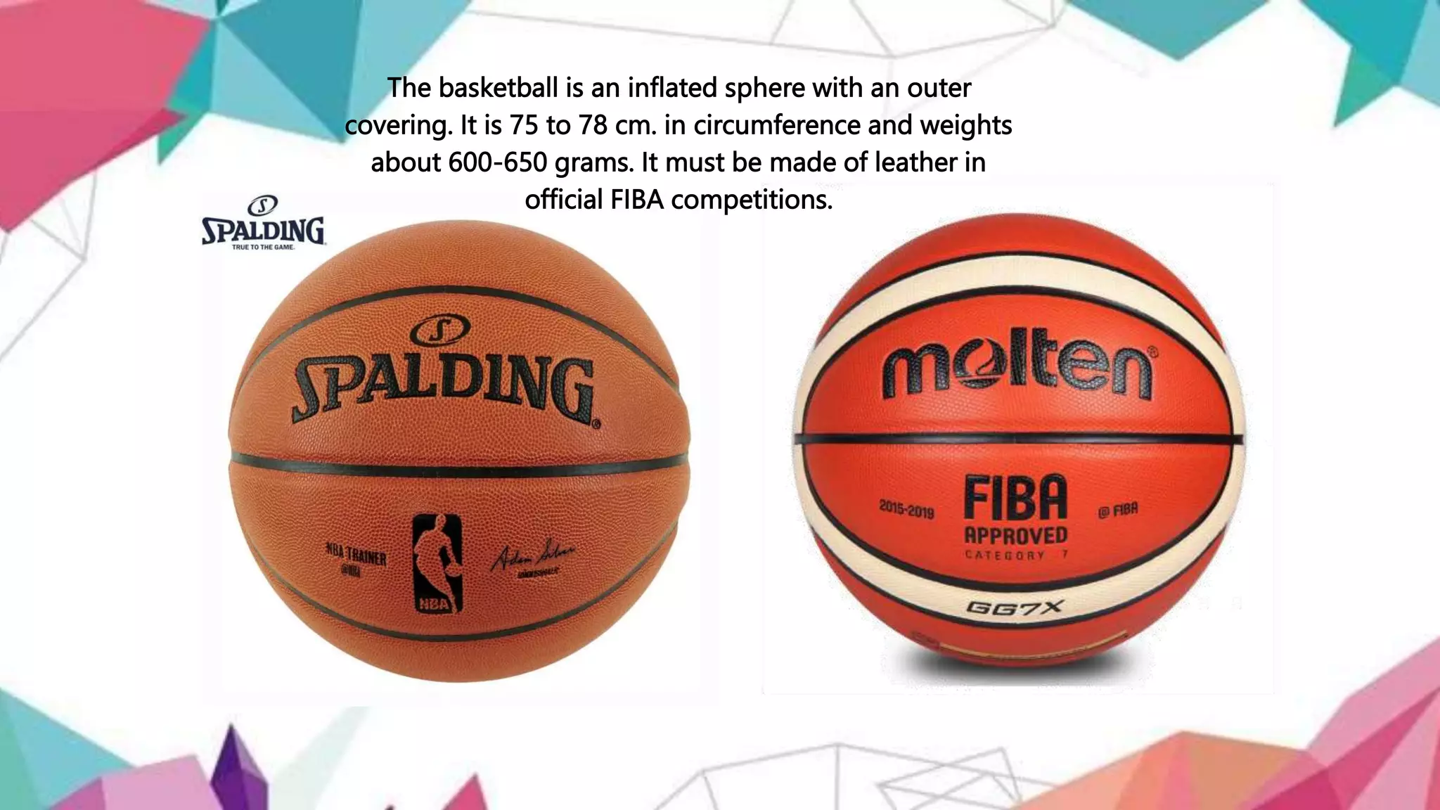 grade 8 basketball facilities and eqipment | PPTX