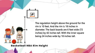 grade 8 basketball facilities and eqipment | PPTX