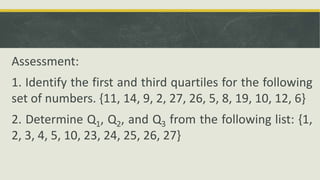 Measures of position for ungrouped data-QuartileQuartile.pptx
