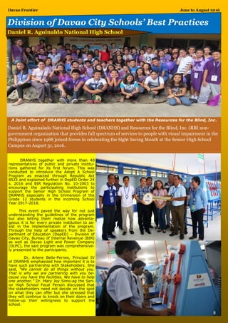 For deped davao newsletter | PDF