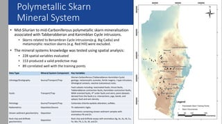 Mineral potential mapping as a strategic planning tool in the eastern ...