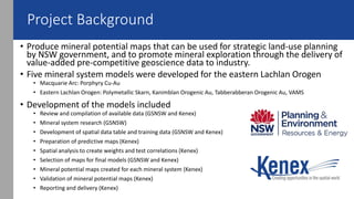 Mineral potential mapping as a strategic planning tool in the eastern ...