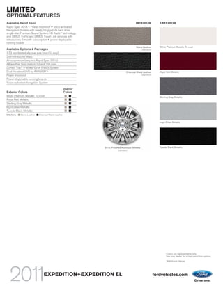 Ford expedition brochure | PDF