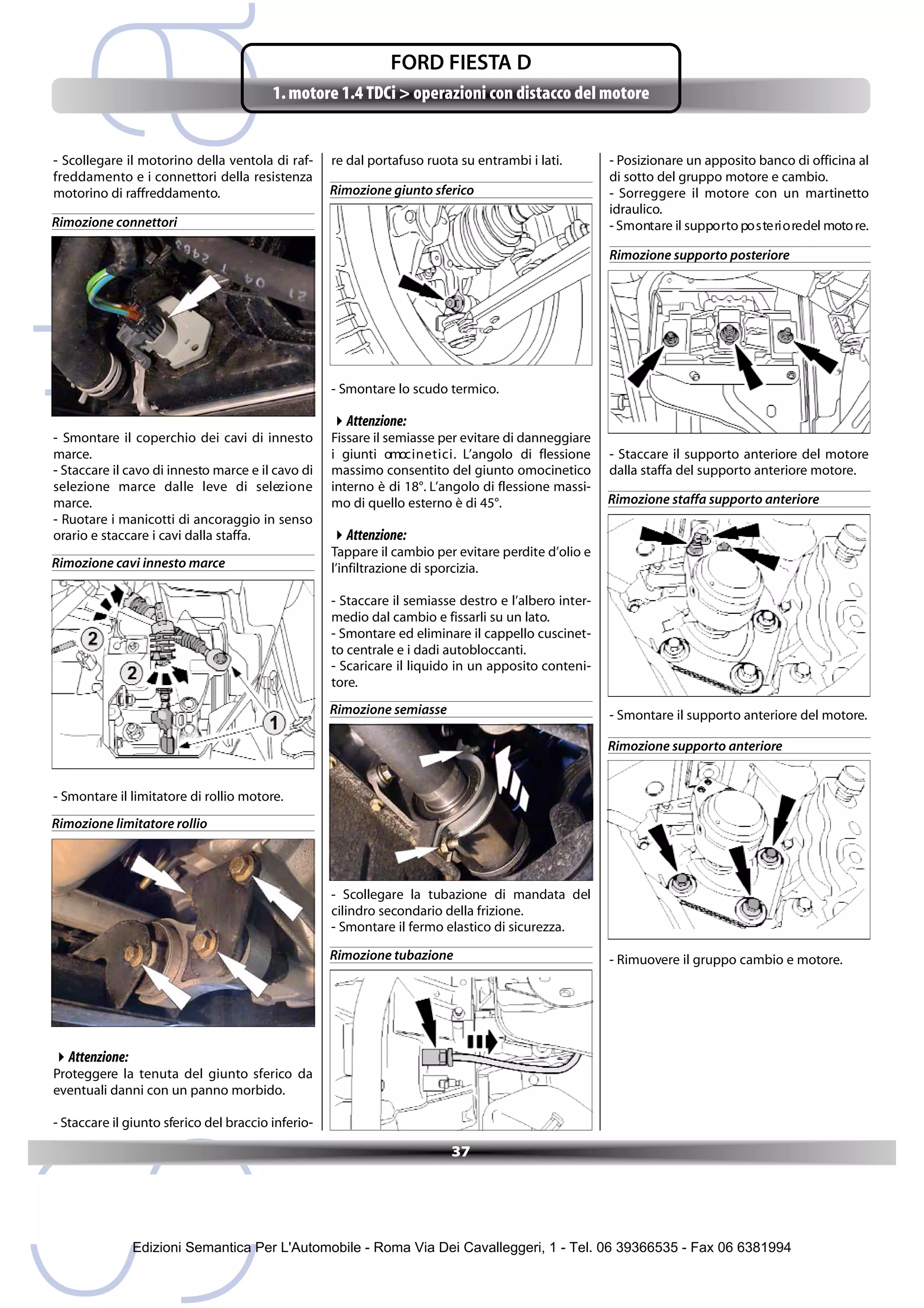 Ford fiesta 1.4 tdci manual de taller | PDF