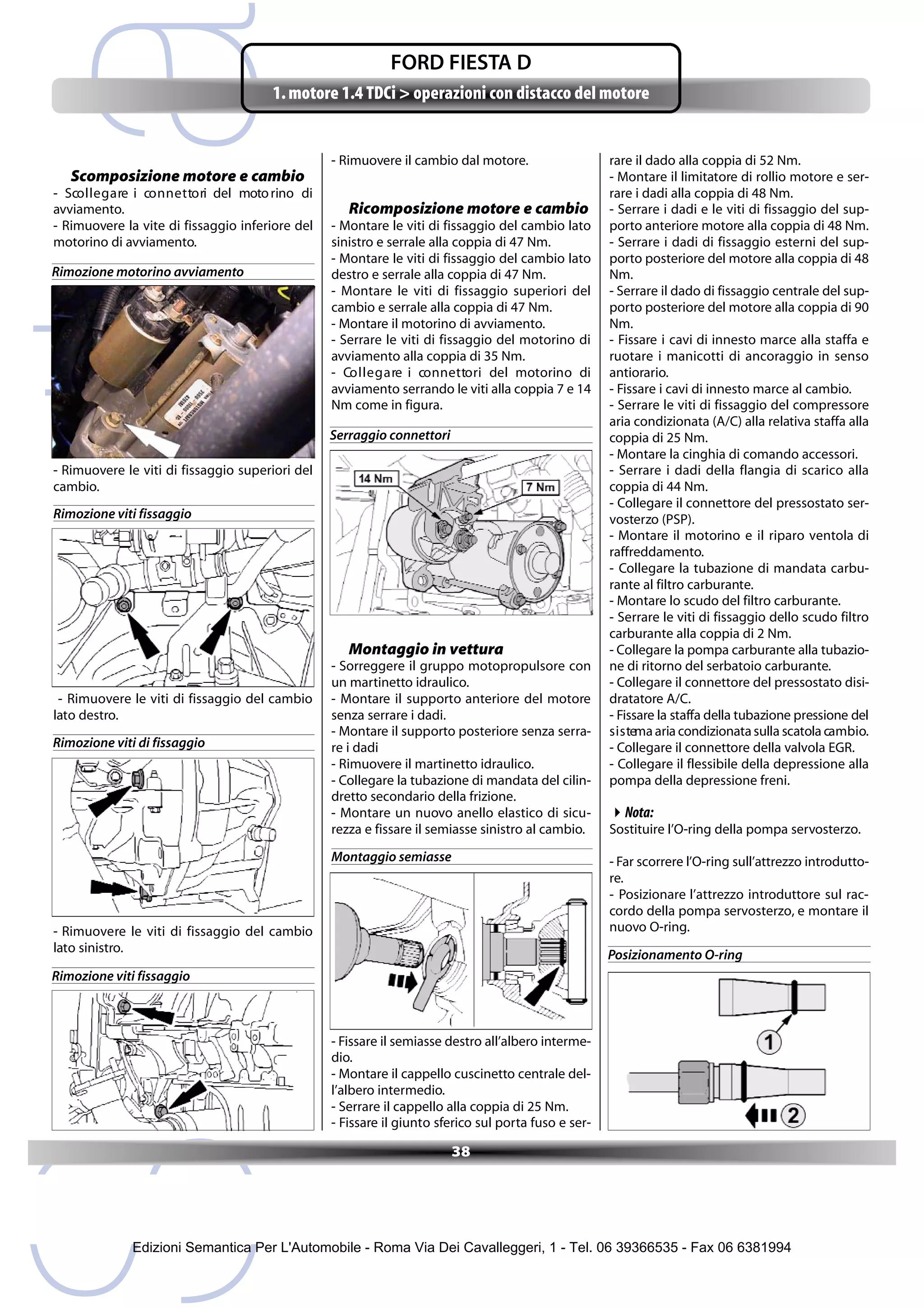 Ford fiesta 1.4 tdci manual de taller | PDF