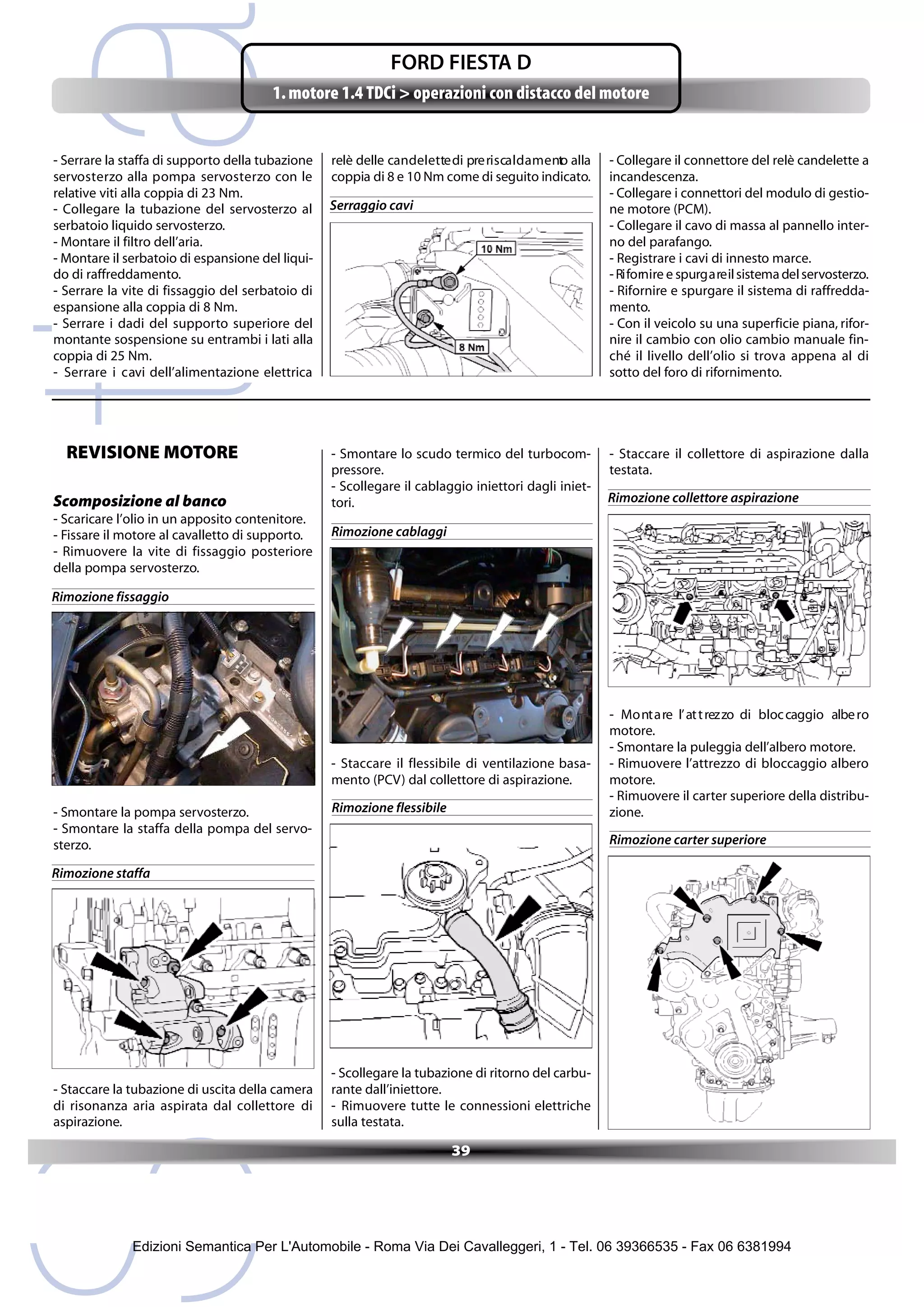 Ford fiesta 1.4 tdci manual de taller | PDF