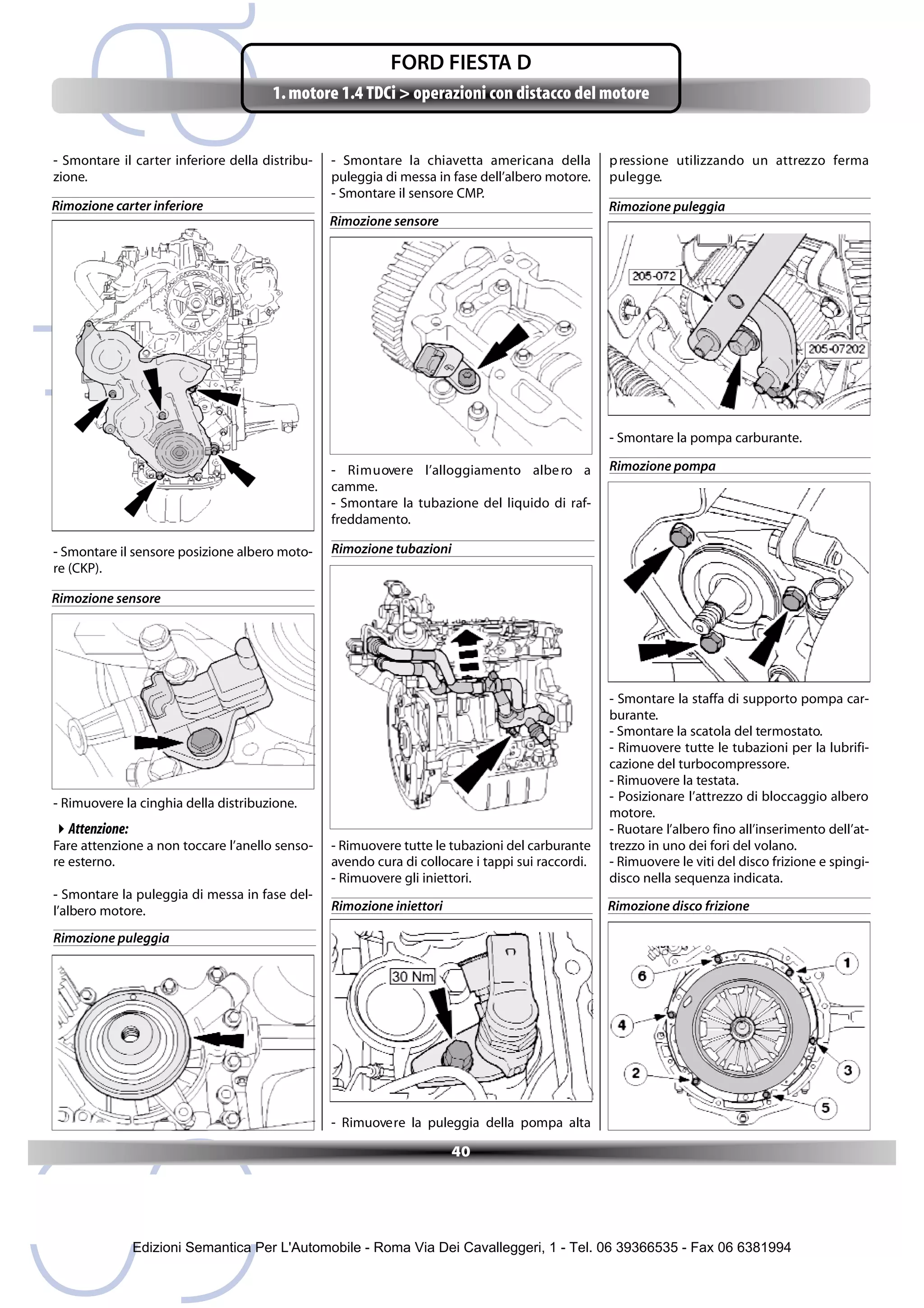 Ford fiesta 1.4 tdci manual de taller | PDF