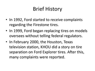 Ford firestonecase | PPTX