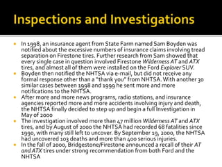 Ford – firestone tire case | PPTX