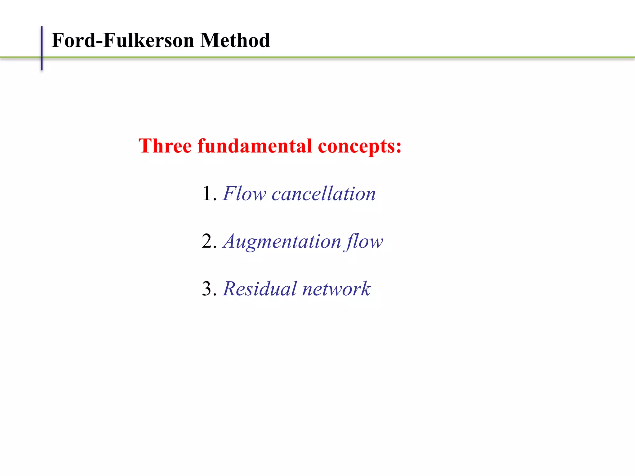 Ford Fulkerson Algorithm | PDF