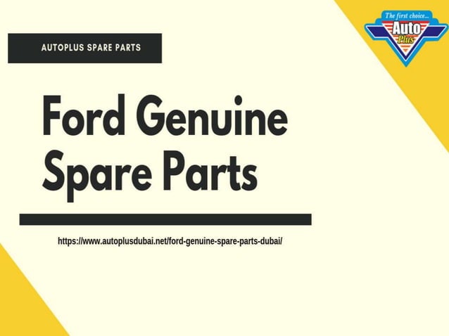 Ford Genuine Spare Parts | PPT