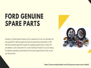 Ford Genuine Spare Parts | PPT