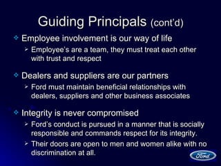 Ford Motor Company | PPT