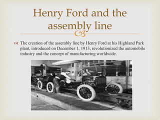 Ford motor company Making the first contact | PPT