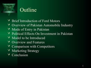 Ford Motors Company | PPT